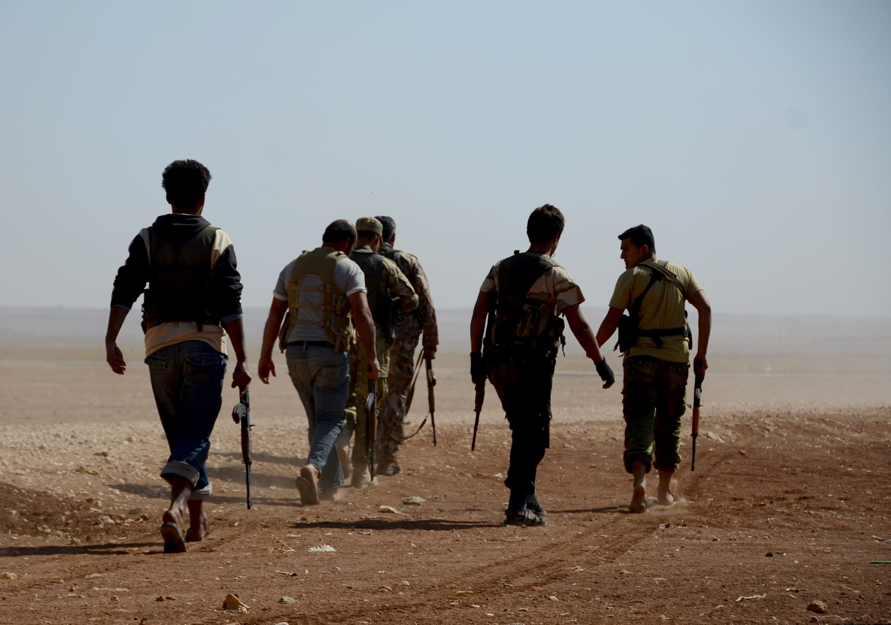 Photos: Free Syrian Army approach Cobanbey – Middle East Monitor