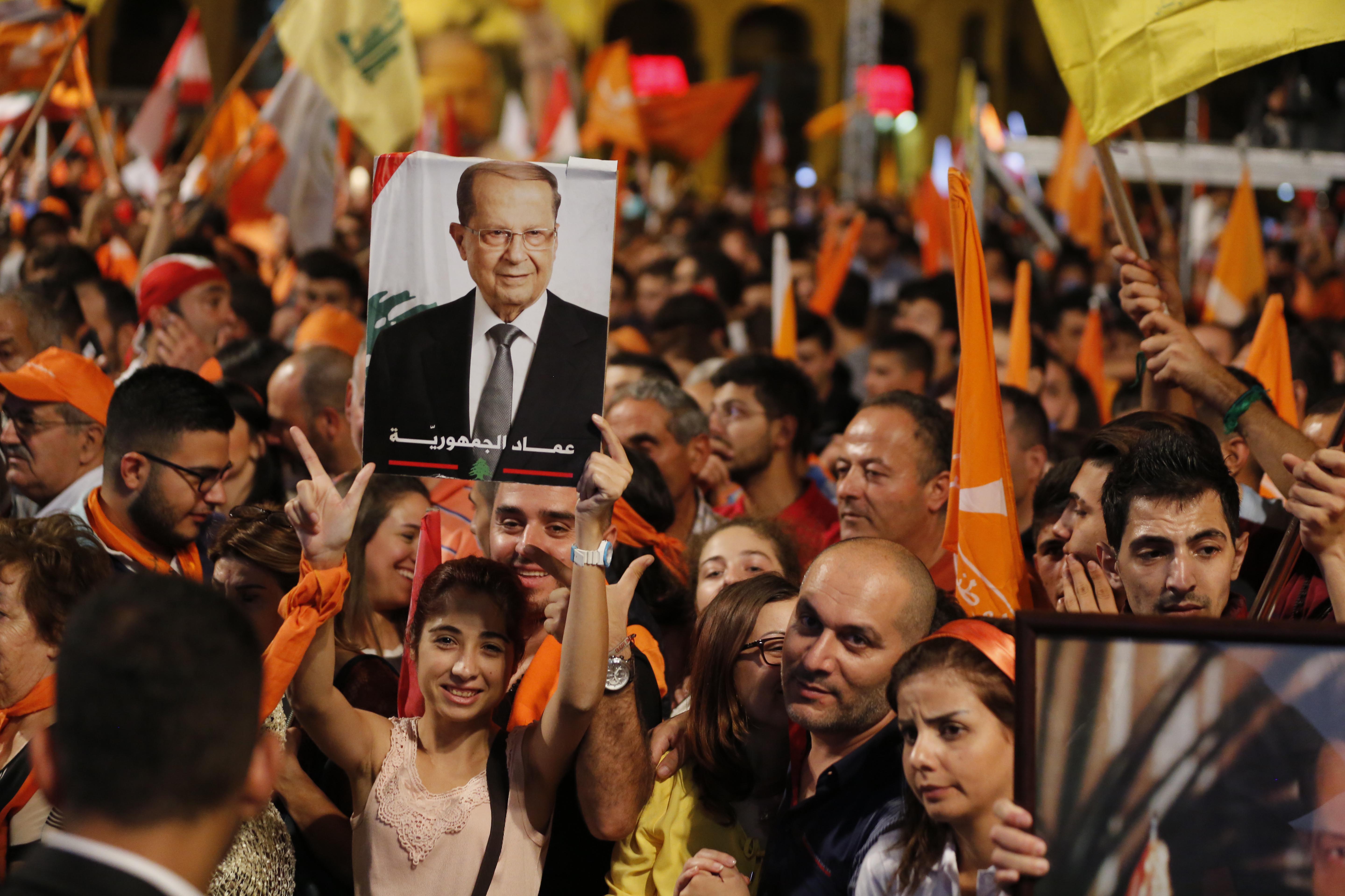 Celebrations welcome Michel Aoun as President of Lebanon – Middle East ...