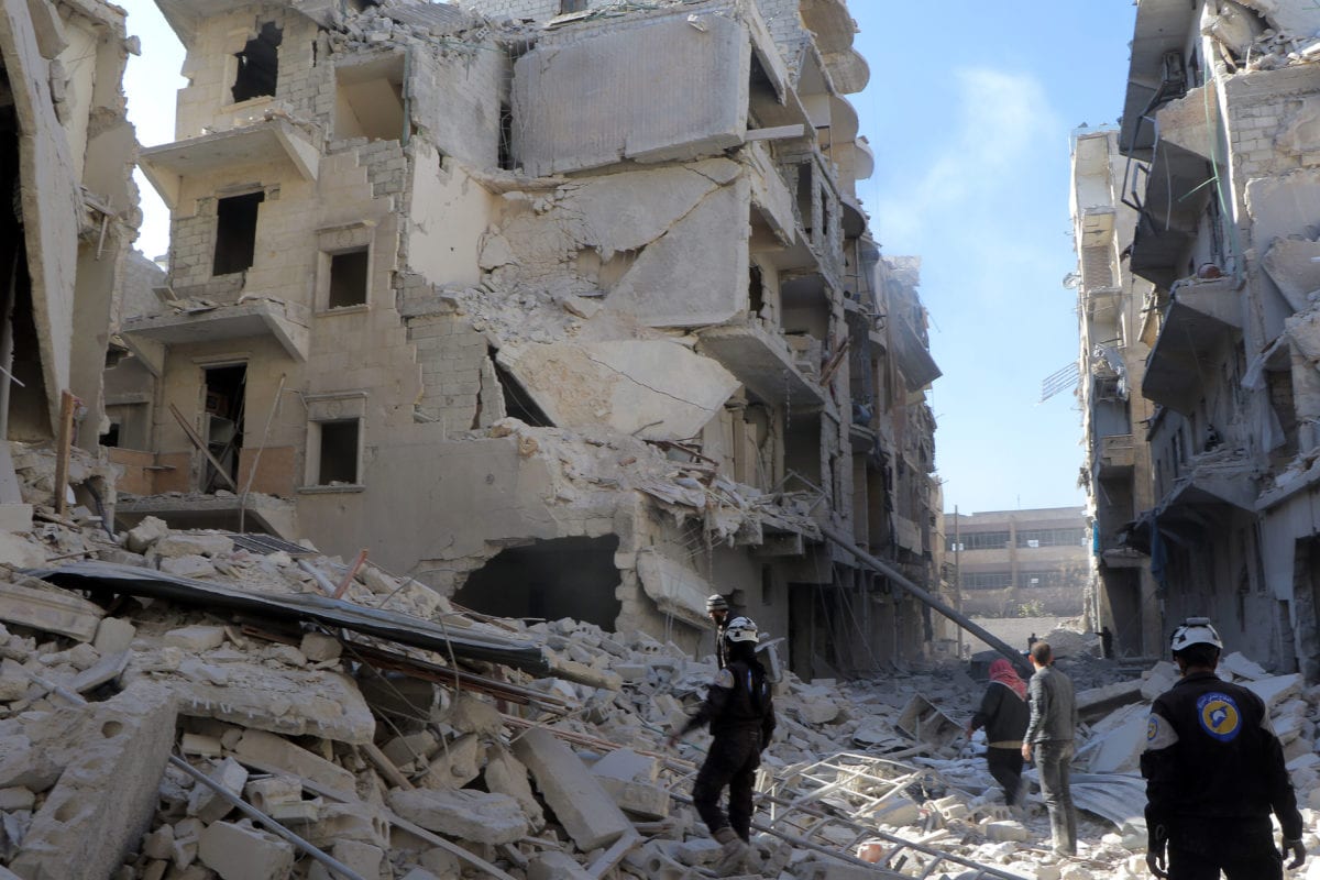 Destruction in Aleppo – Middle East Monitor