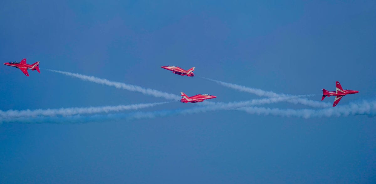 Red Arrows perform in Kuwait – Middle East Monitor