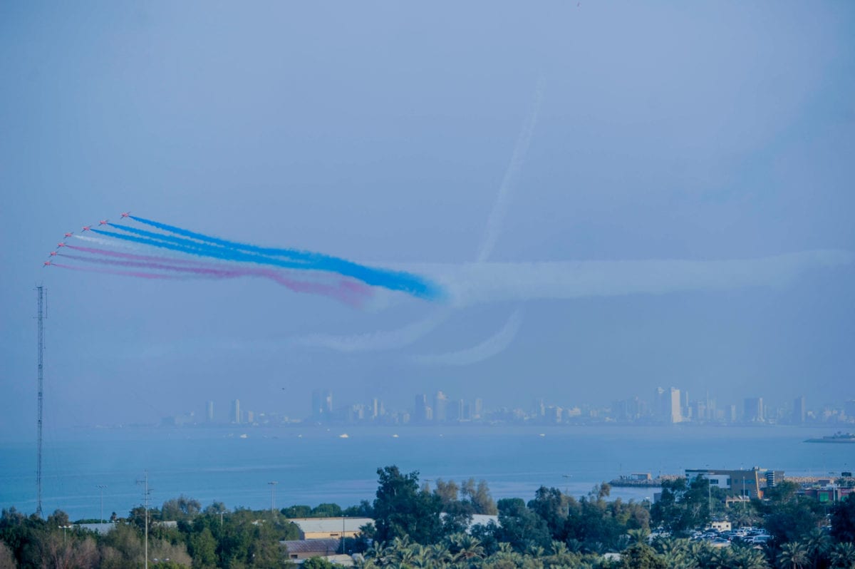 Red Arrows perform in Kuwait – Middle East Monitor
