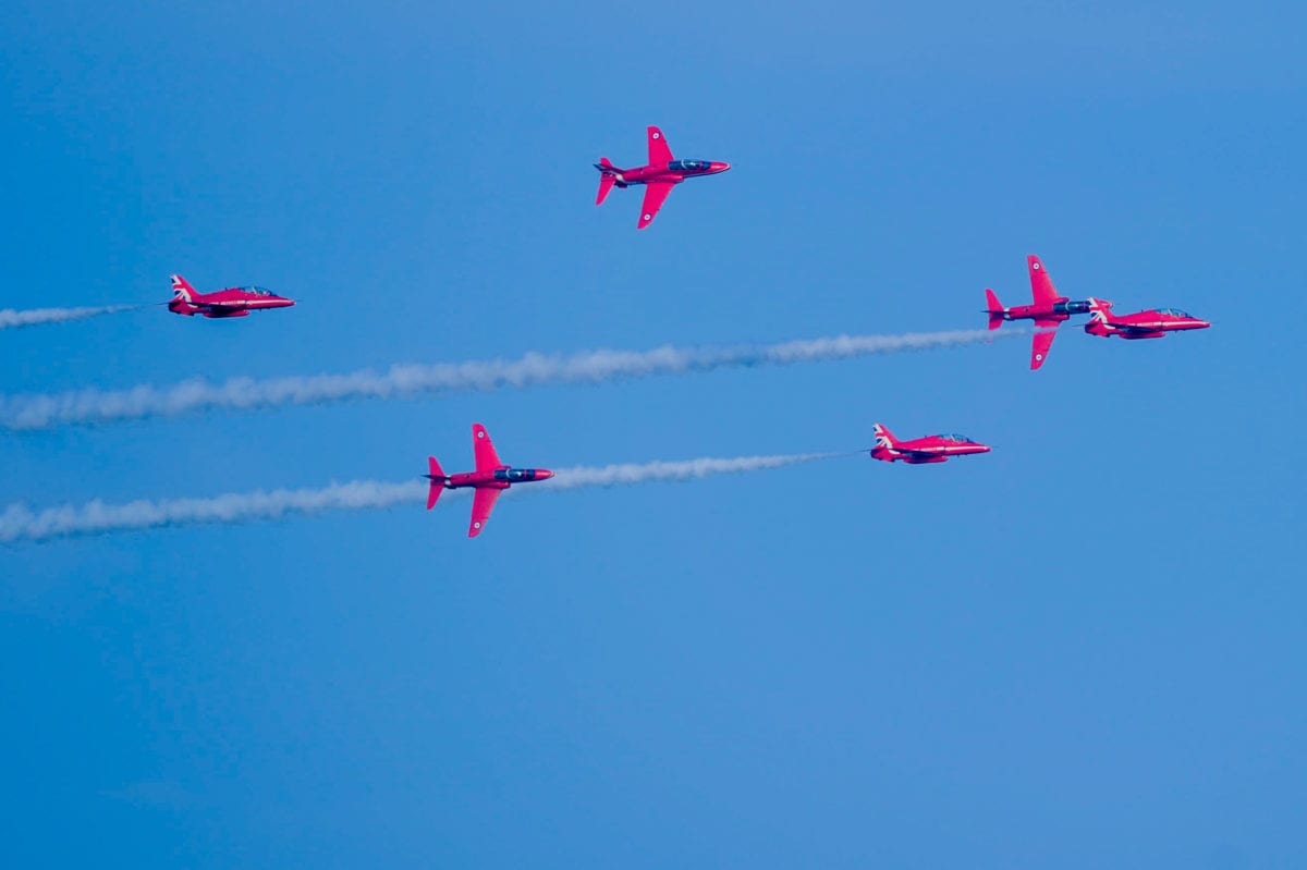 Red Arrows perform in Kuwait – Middle East Monitor