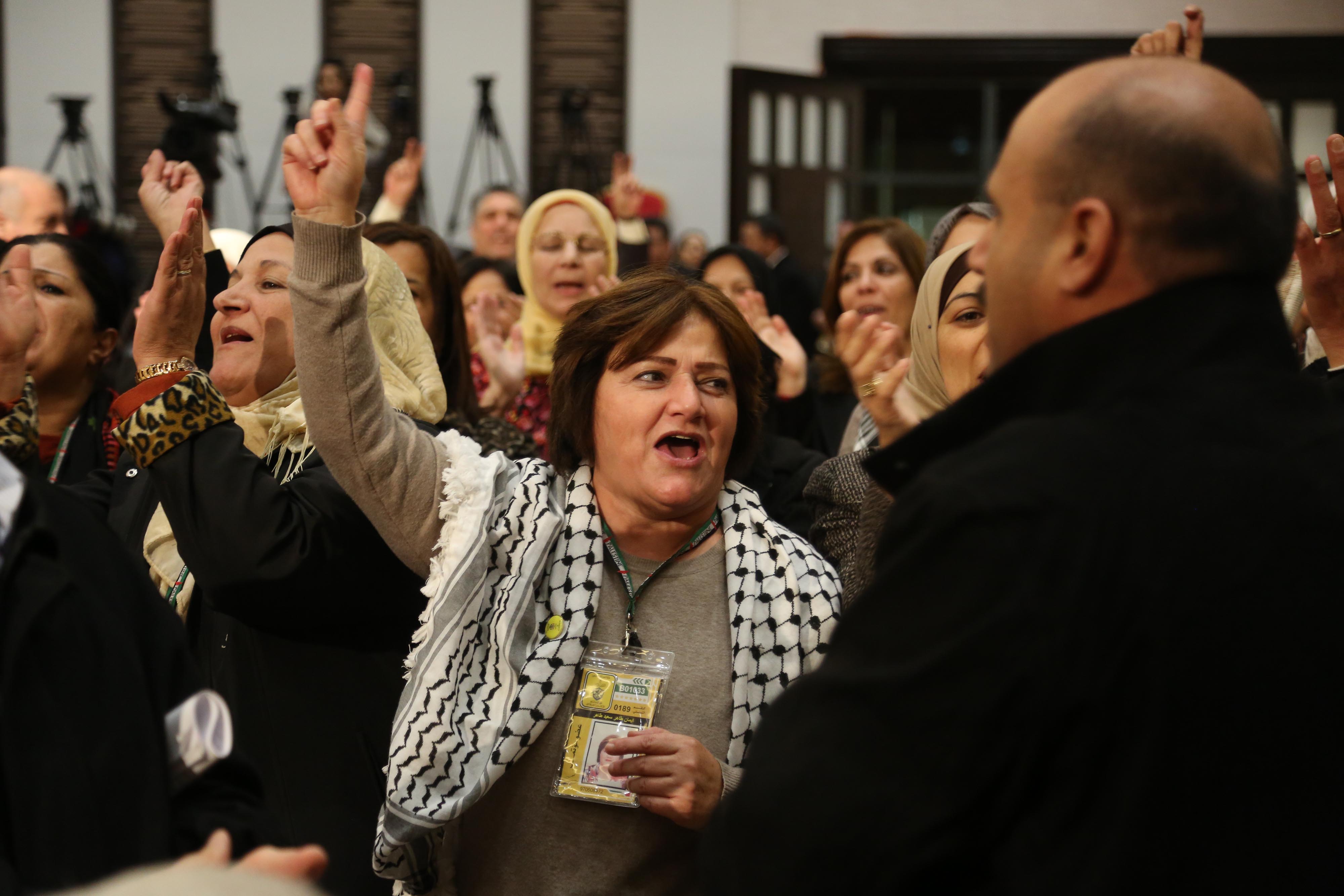 Seventh General Assembly meeting of Fatah Movement in Ramallah – Middle ...