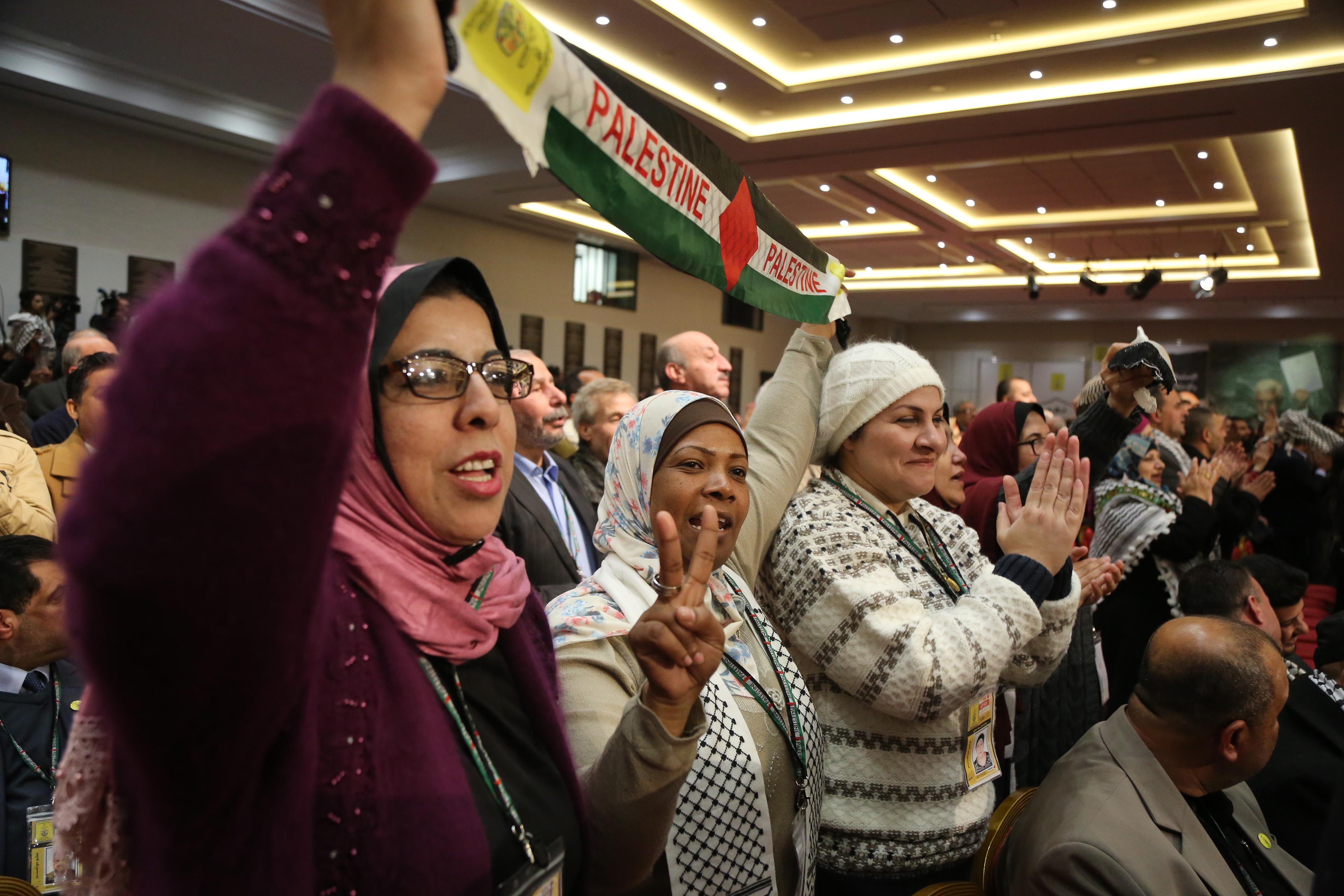 Seventh General Assembly meeting of Fatah Movement in Ramallah – Middle ...