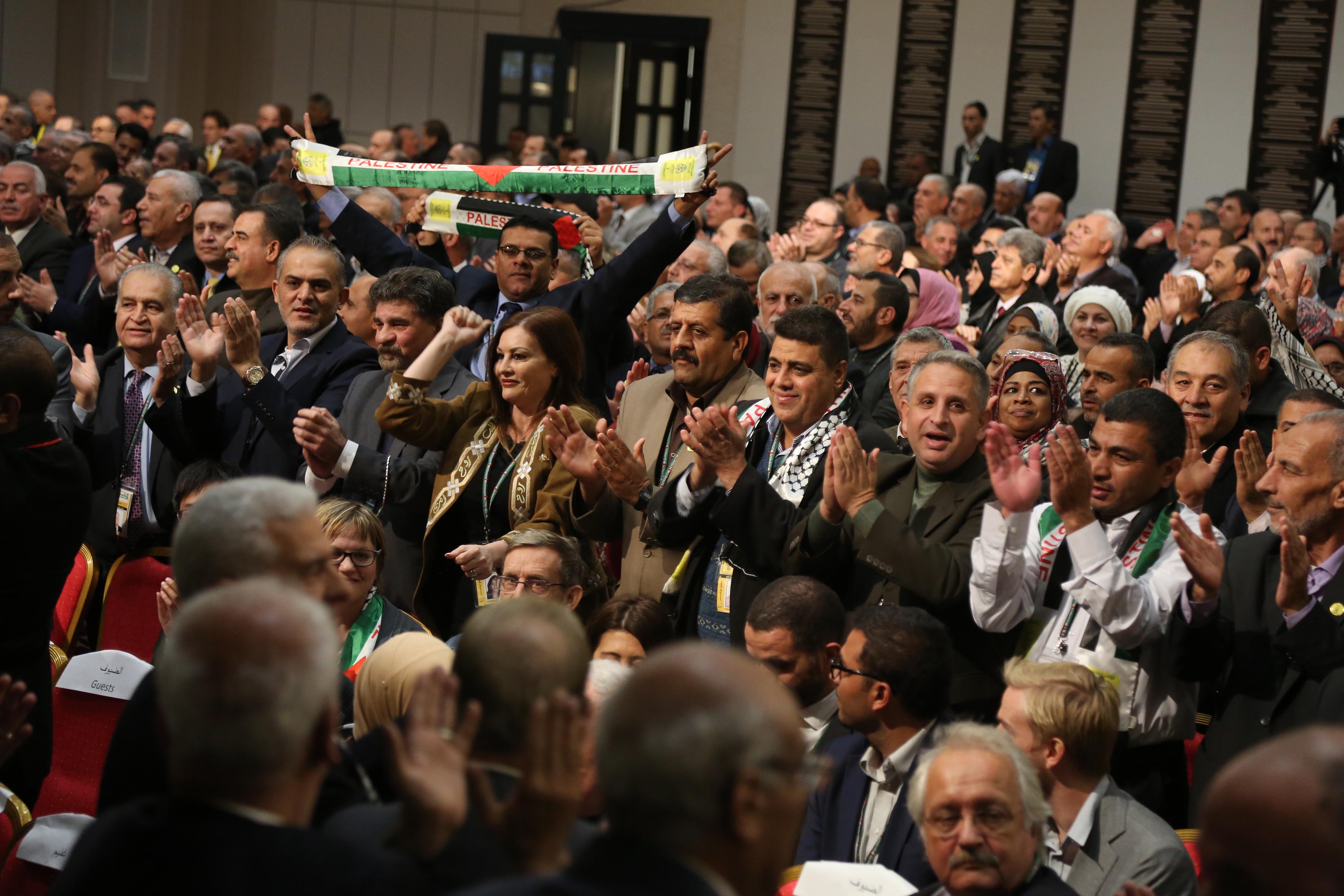 Seventh General Assembly meeting of Fatah Movement in Ramallah – Middle ...