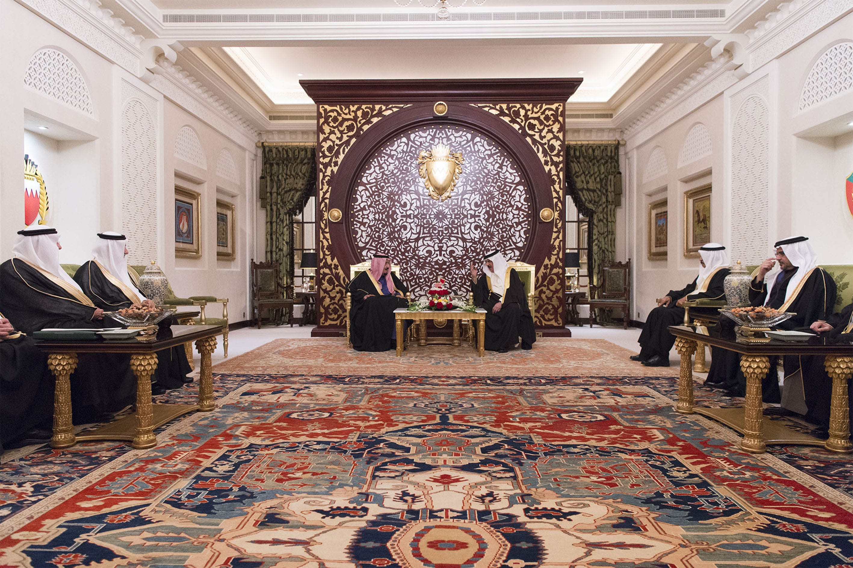 King of Saudi Arabia Salman bin Abdulaziz Al Saud in Bahrain – Middle ...