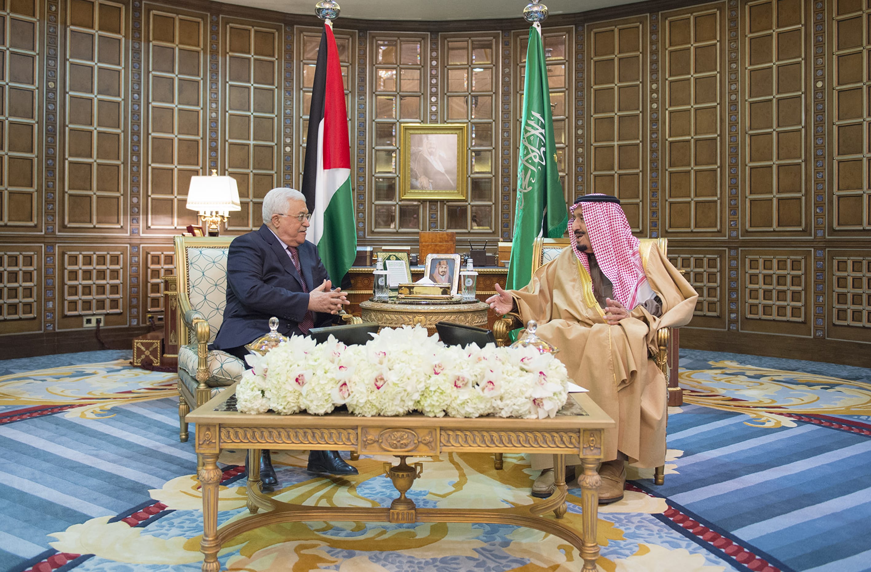 Palestinian President Mahmoud Abbas in Saudi Arabia – Middle East Monitor