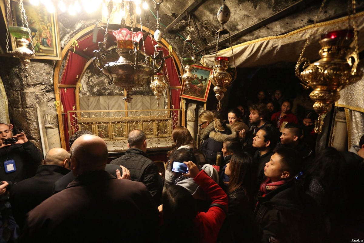 A Palestinian Christmas – the Church of Nativity, West Bank – Middle ...
