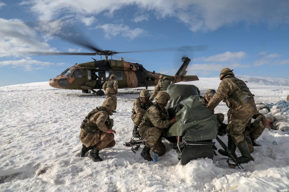 Military Operations against PKK terrorists in Turkey – Middle East Monitor