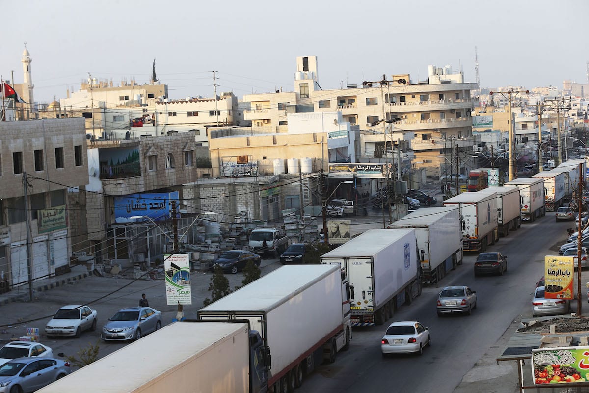 Truck drivers protesting in the Hashemite Kingdom – Middle East Monitor