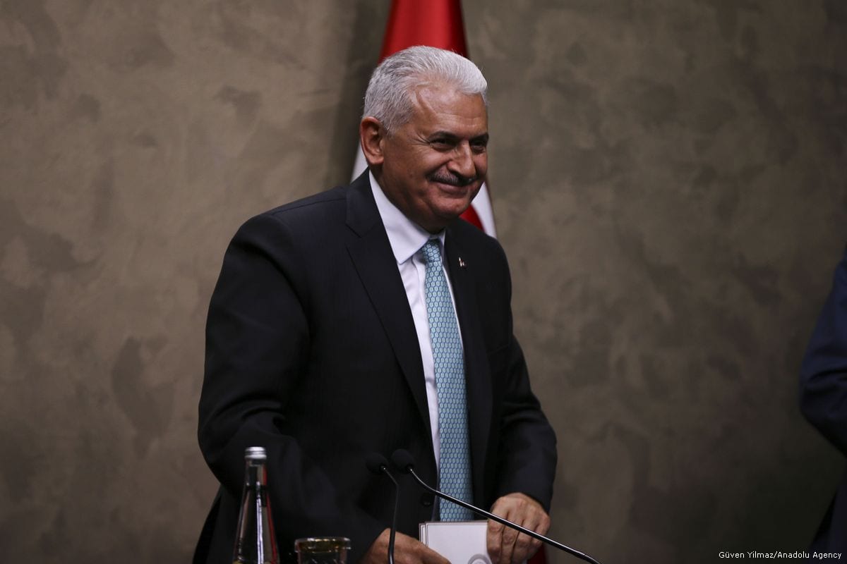 Turkish Prime Minister arrives for a press conference – Middle East Monitor