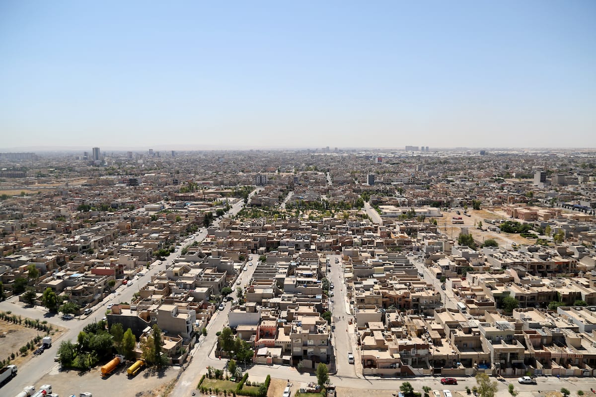 Erbil from the air – Middle East Monitor