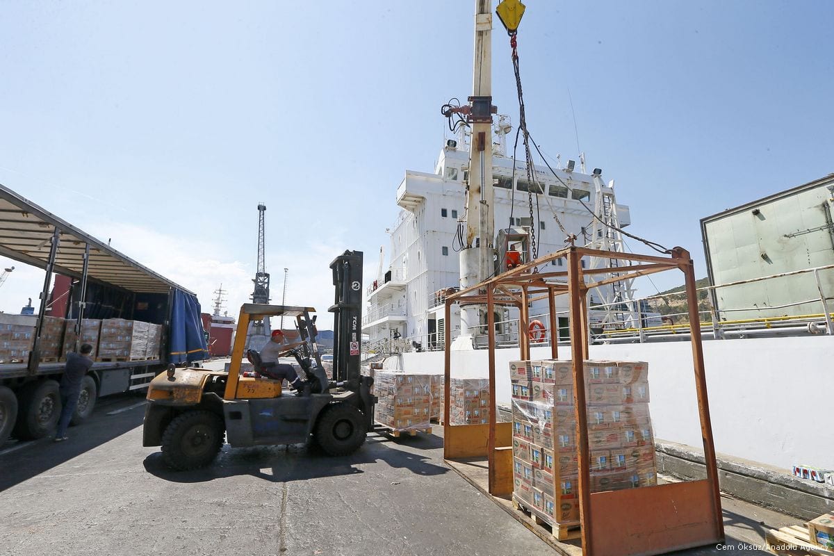 First ship carrying food departs Turkey for Qatar – Middle East Monitor