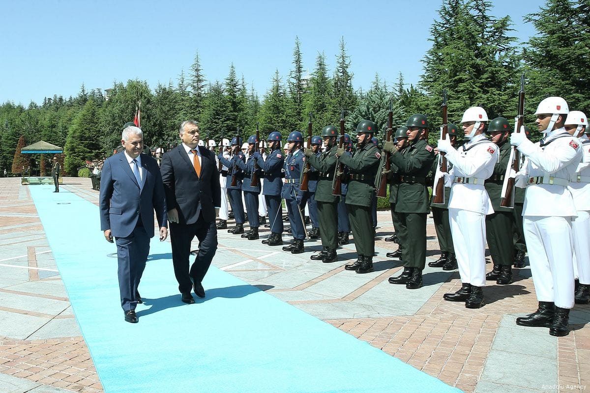 Turkish PM in Hungary – Middle East Monitor