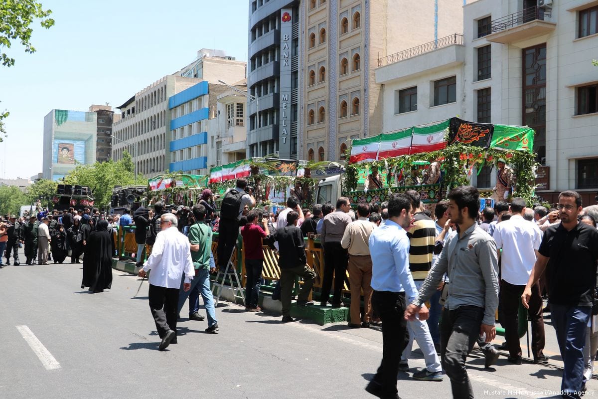 Funeral ceremony in Tehran – Middle East Monitor