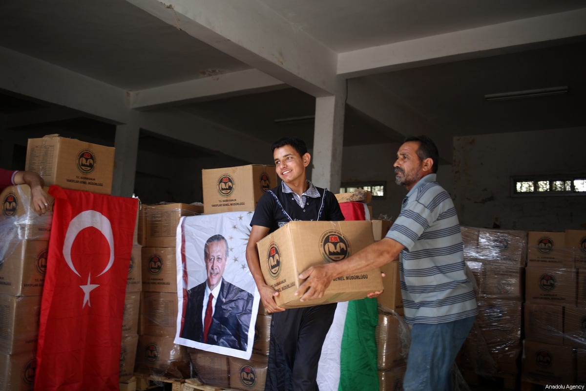 Turkish aid distributed to poor families in Gaza – Middle East Monitor