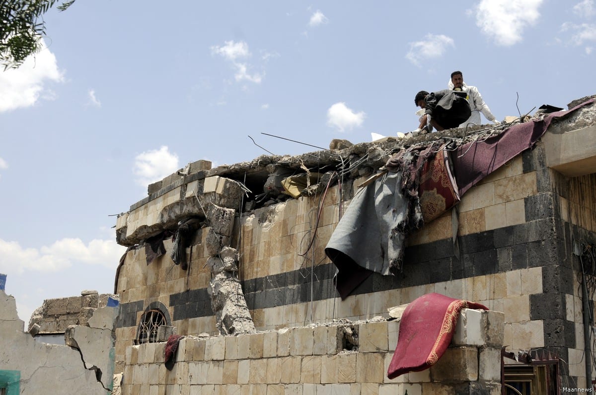 Saudi-led coalition hits Houthi location in Sanaa – Middle East Monitor