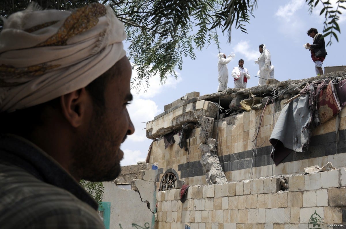 Saudi-led coalition hits Houthi location in Sanaa – Middle East Monitor