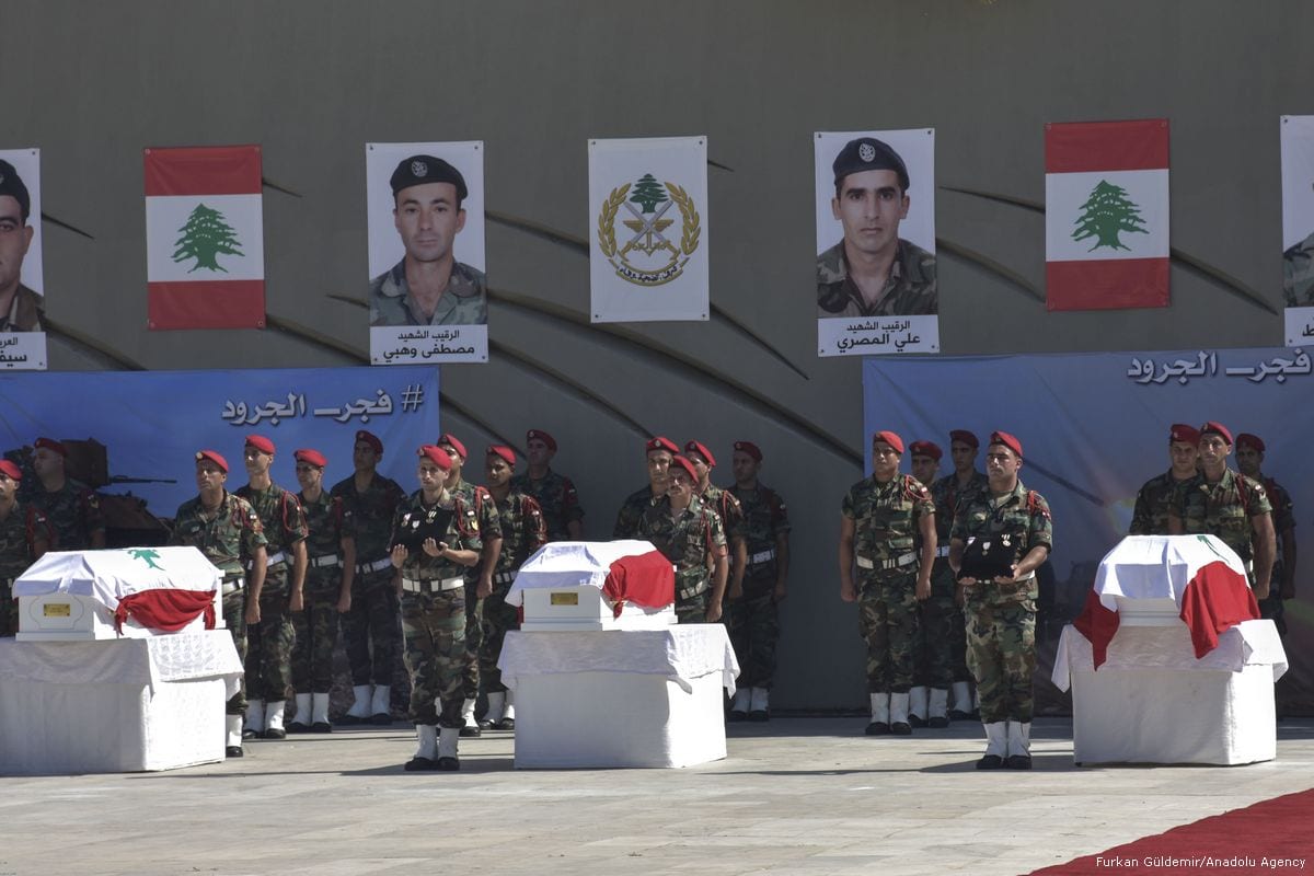 Lebanese soldiers killed by Daesh receive state funeral – Middle East ...