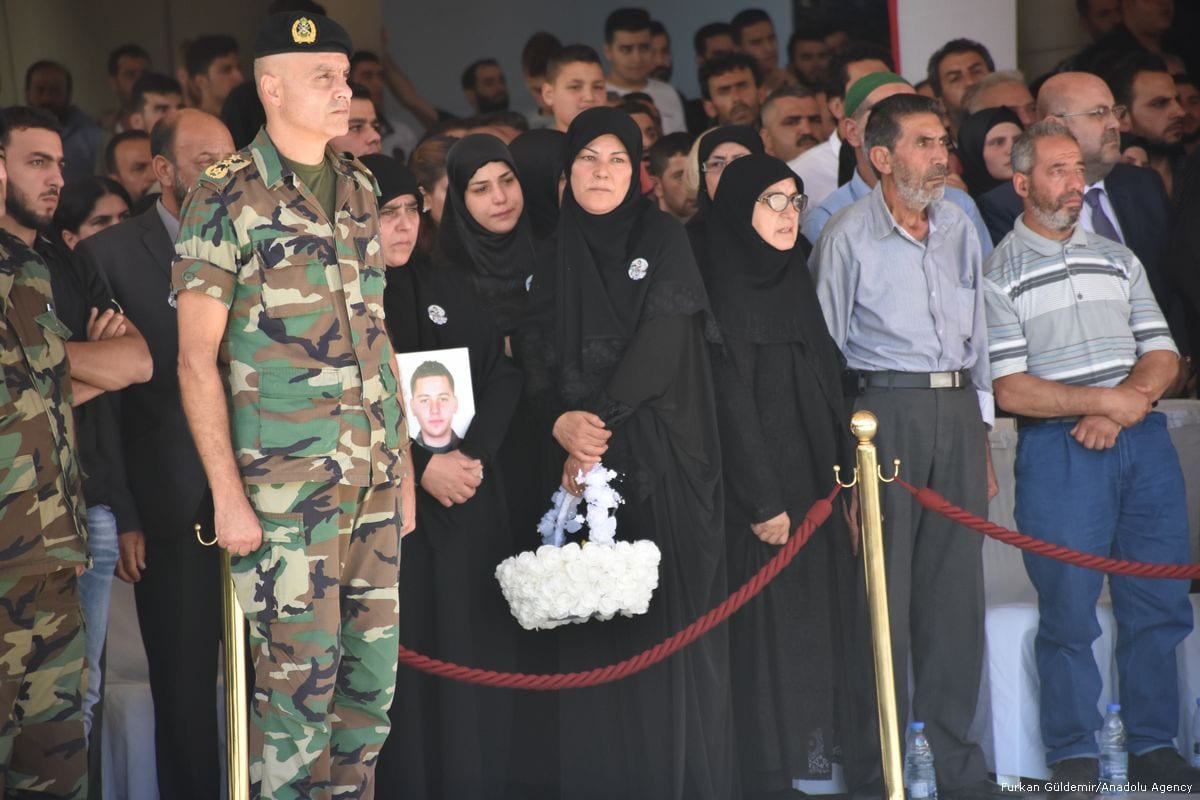 Lebanese soldiers killed by Daesh receive state funeral – Middle East ...