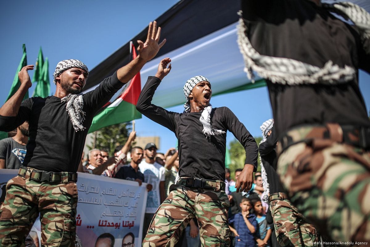 Celebrations after reconciliation talks between Hamas and Fatah ...