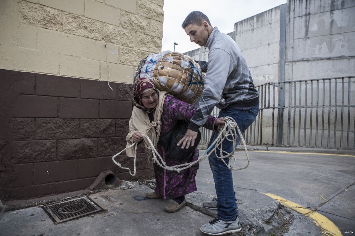 Morocco’s ‘cargo women’ carry goods worth millions of euros on their ...