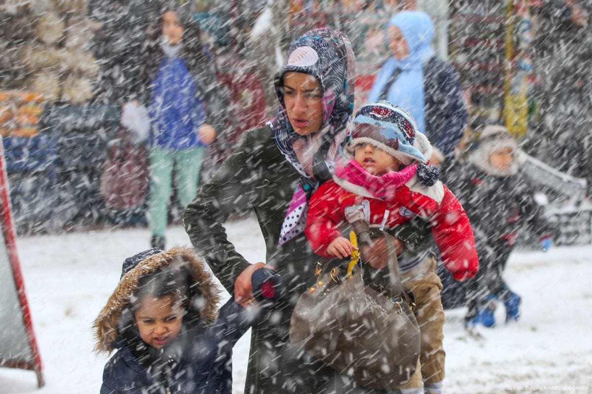 Snow fall in Turkey – Middle East Monitor