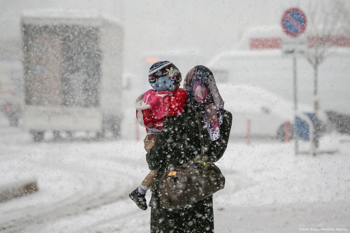 Snow fall in Turkey – Middle East Monitor
