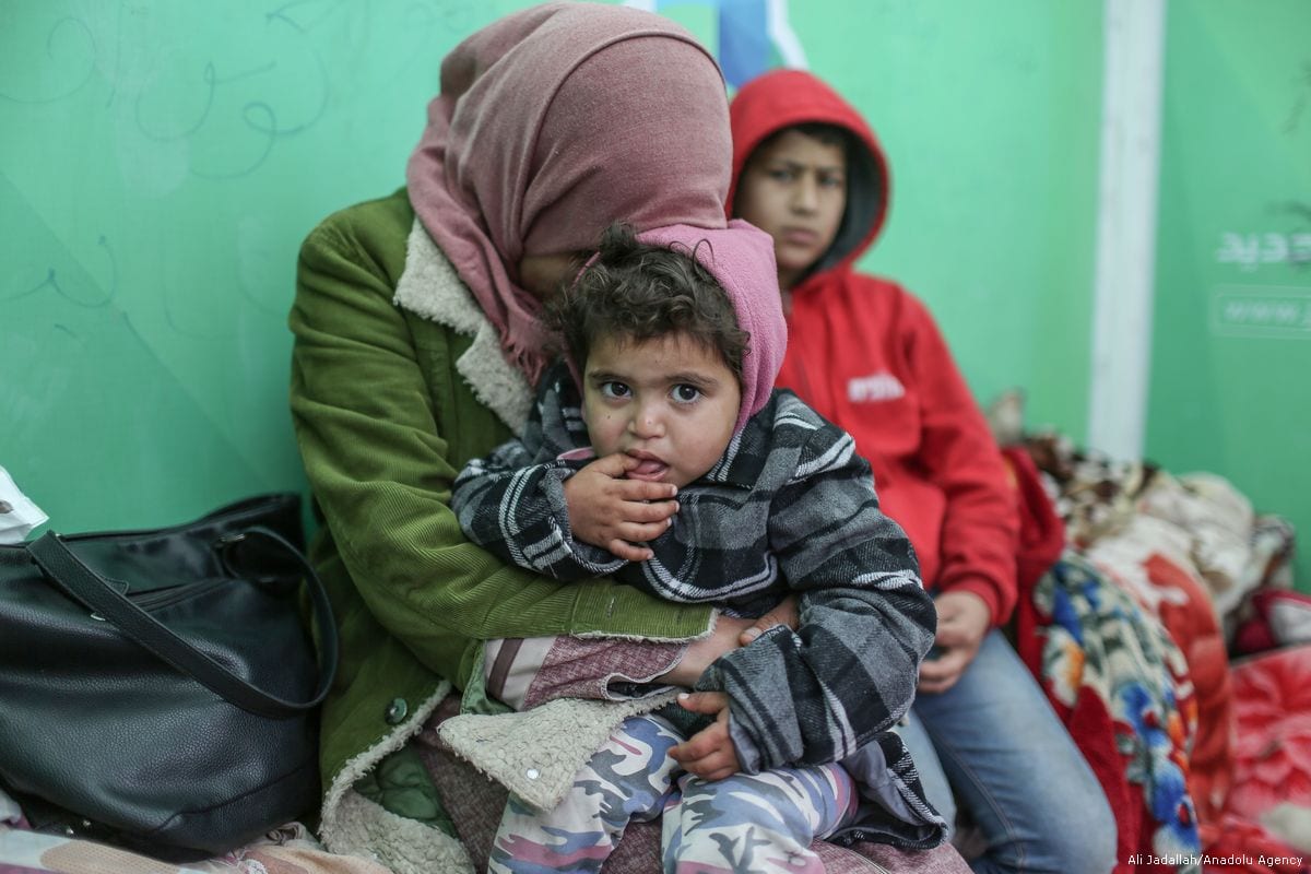 Homeless families take shelter in makeshift tents in Gaza – Middle East ...