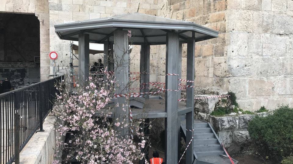 Israel completes watchtower at Damascus Gate in Jerusalem – Middle East ...