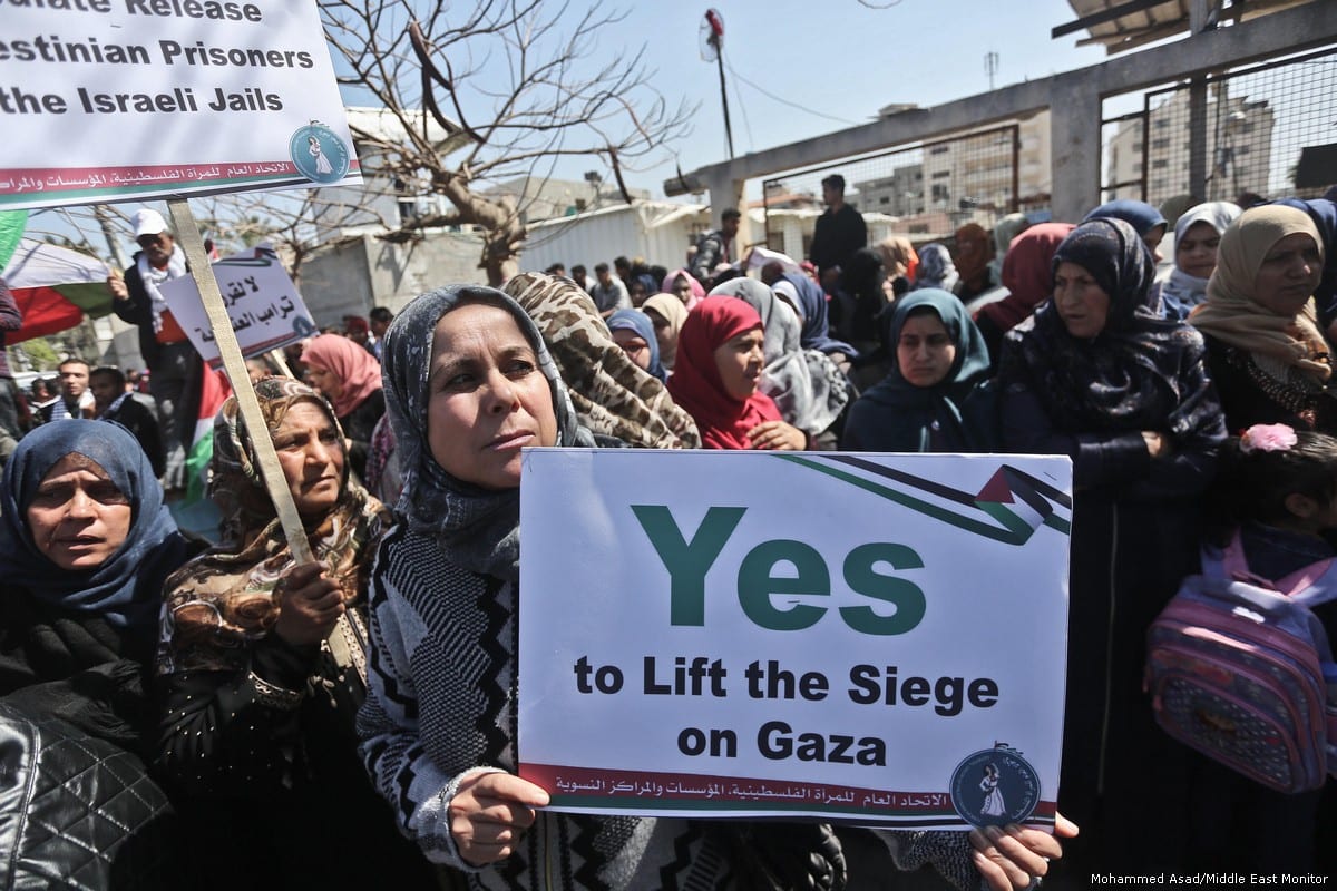 Palestinian women protest ahead of International Women’s Day – Middle ...