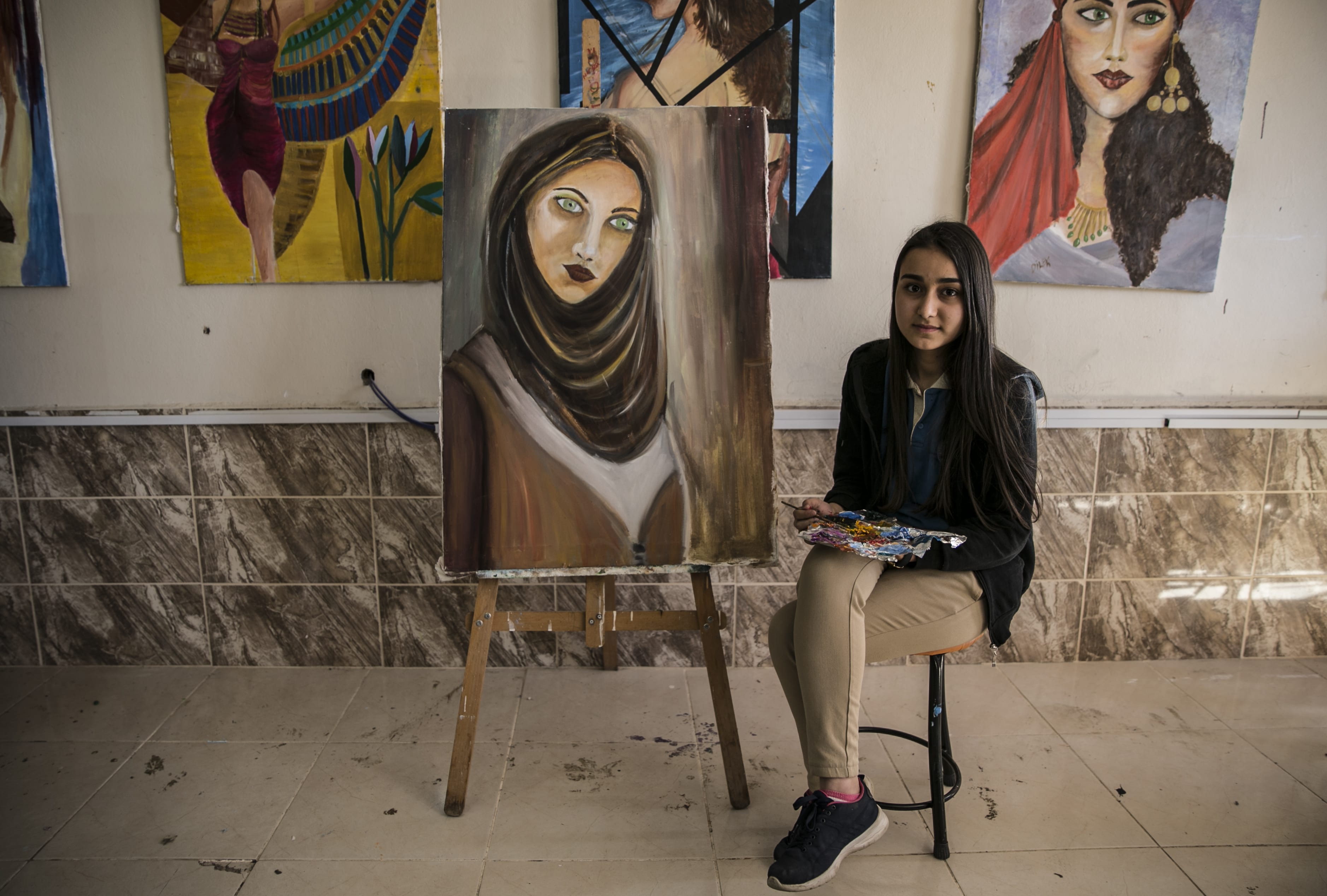 Syrian Civil War in Oil Paintings – Middle East Monitor