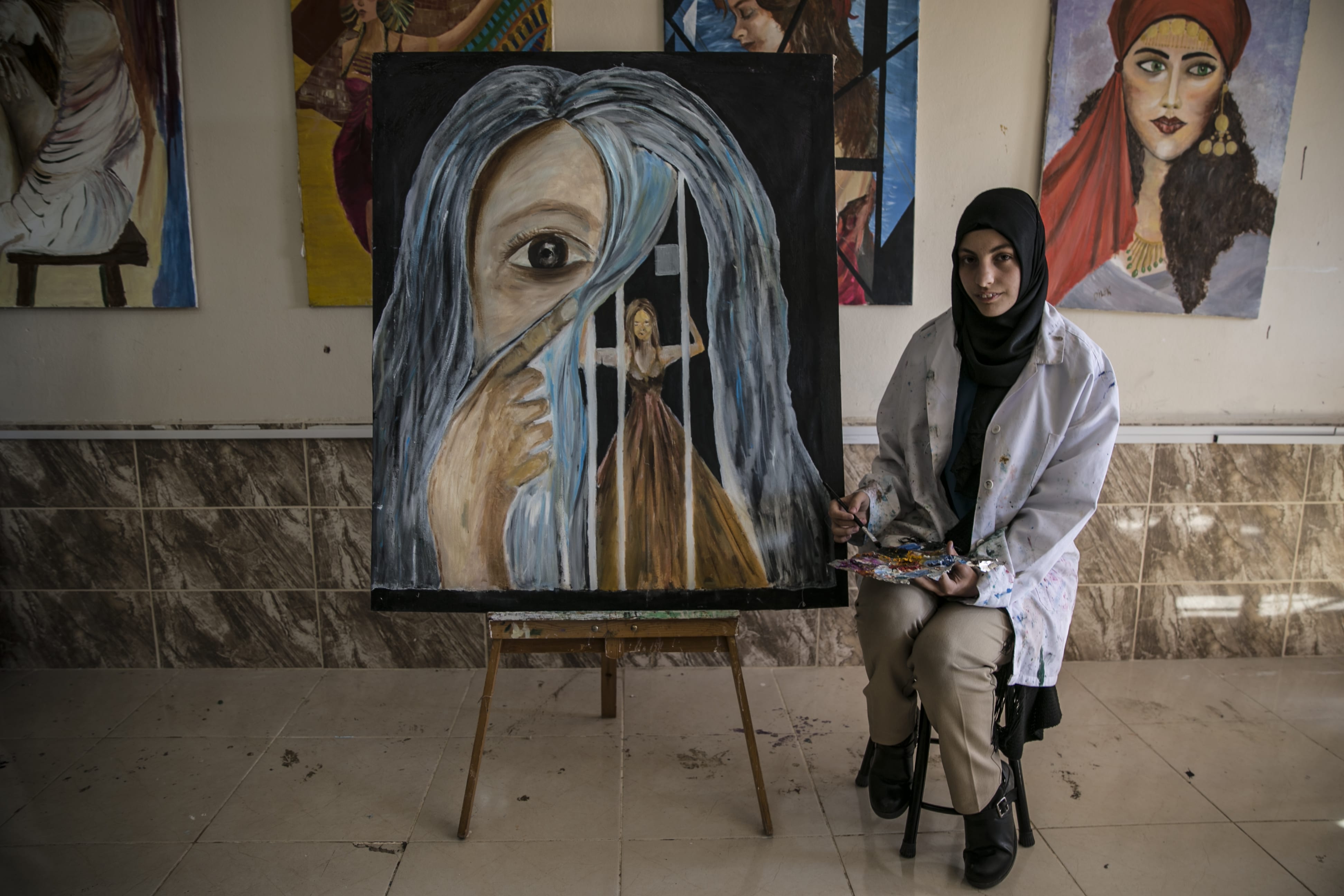 Syrian Civil War in Oil Paintings – Middle East Monitor