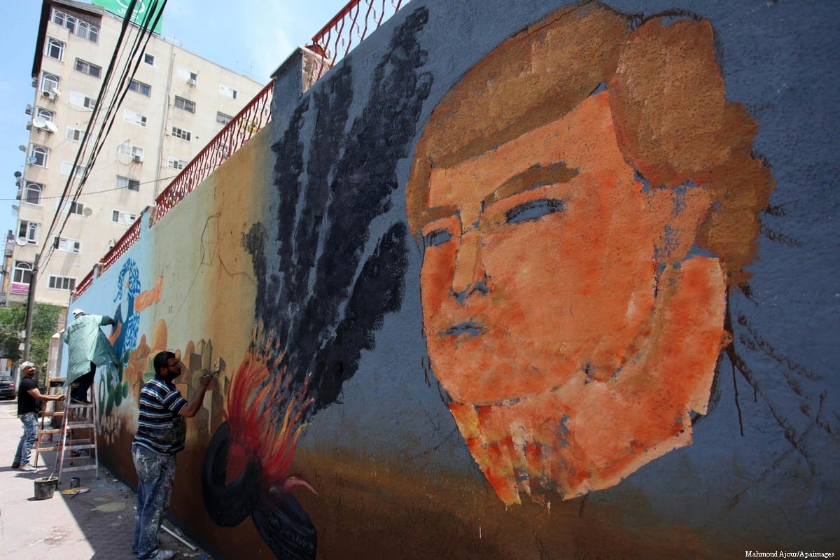 Mural painting in Gaza – Middle East Monitor