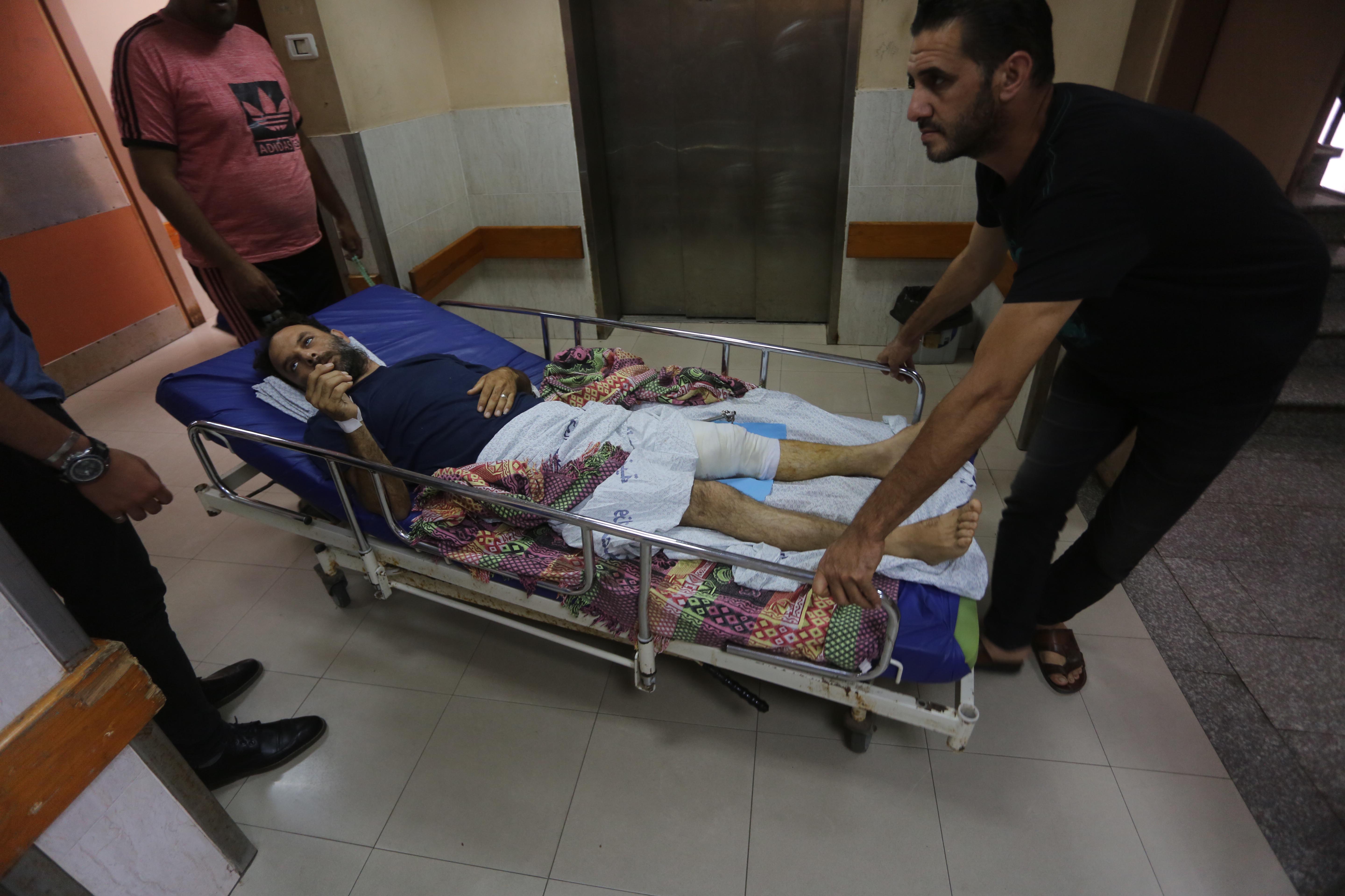 Injuries in hospital in Gaza – Middle East Monitor