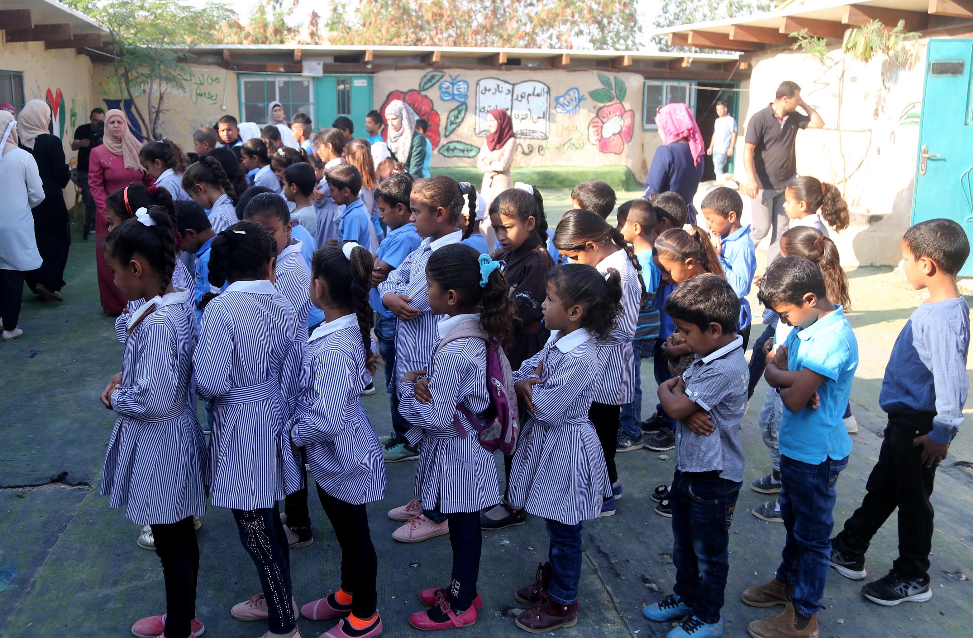 School year begins in the middle of Summer for Palestinian Children ...