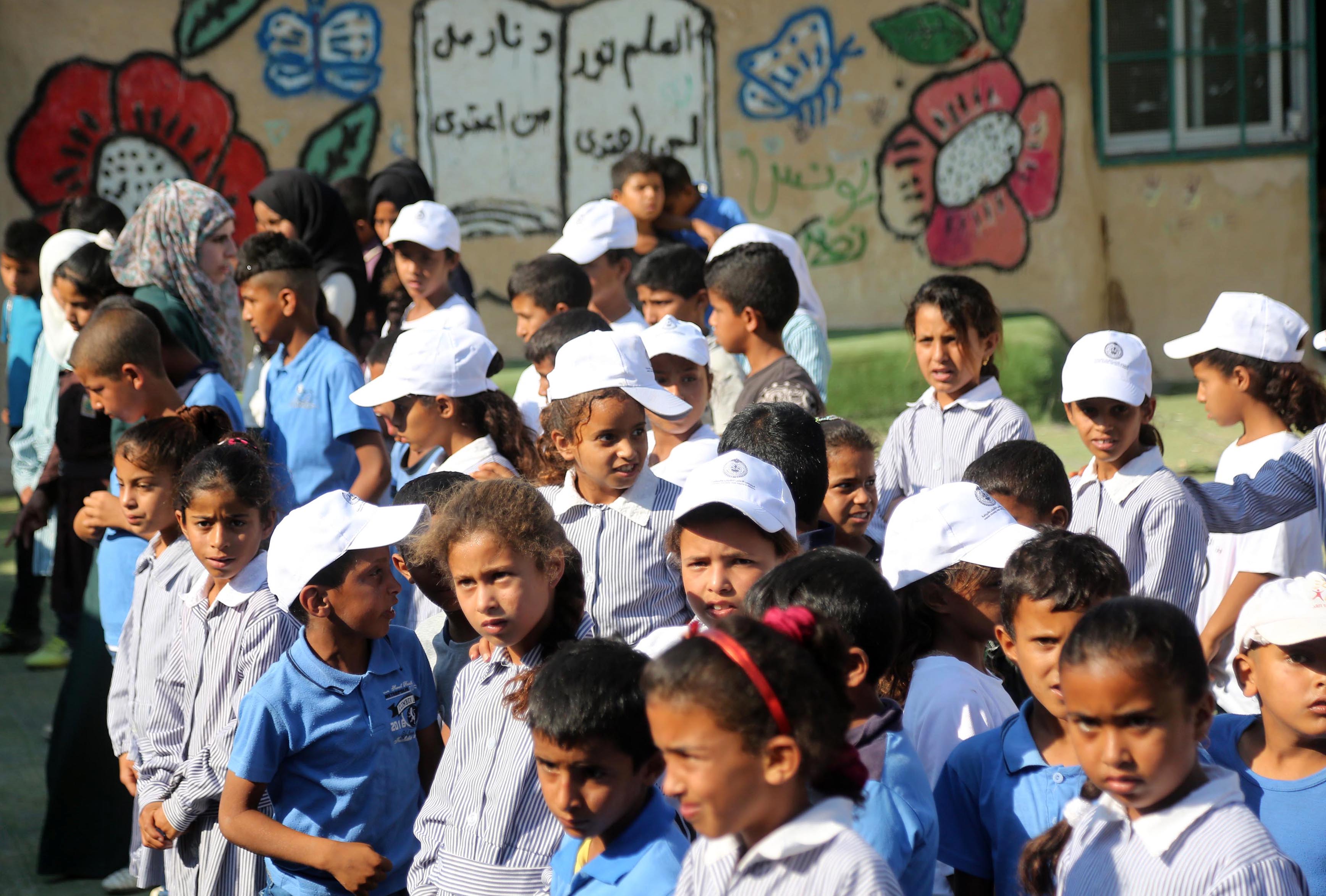 School year begins in the middle of Summer for Palestinian Children ...