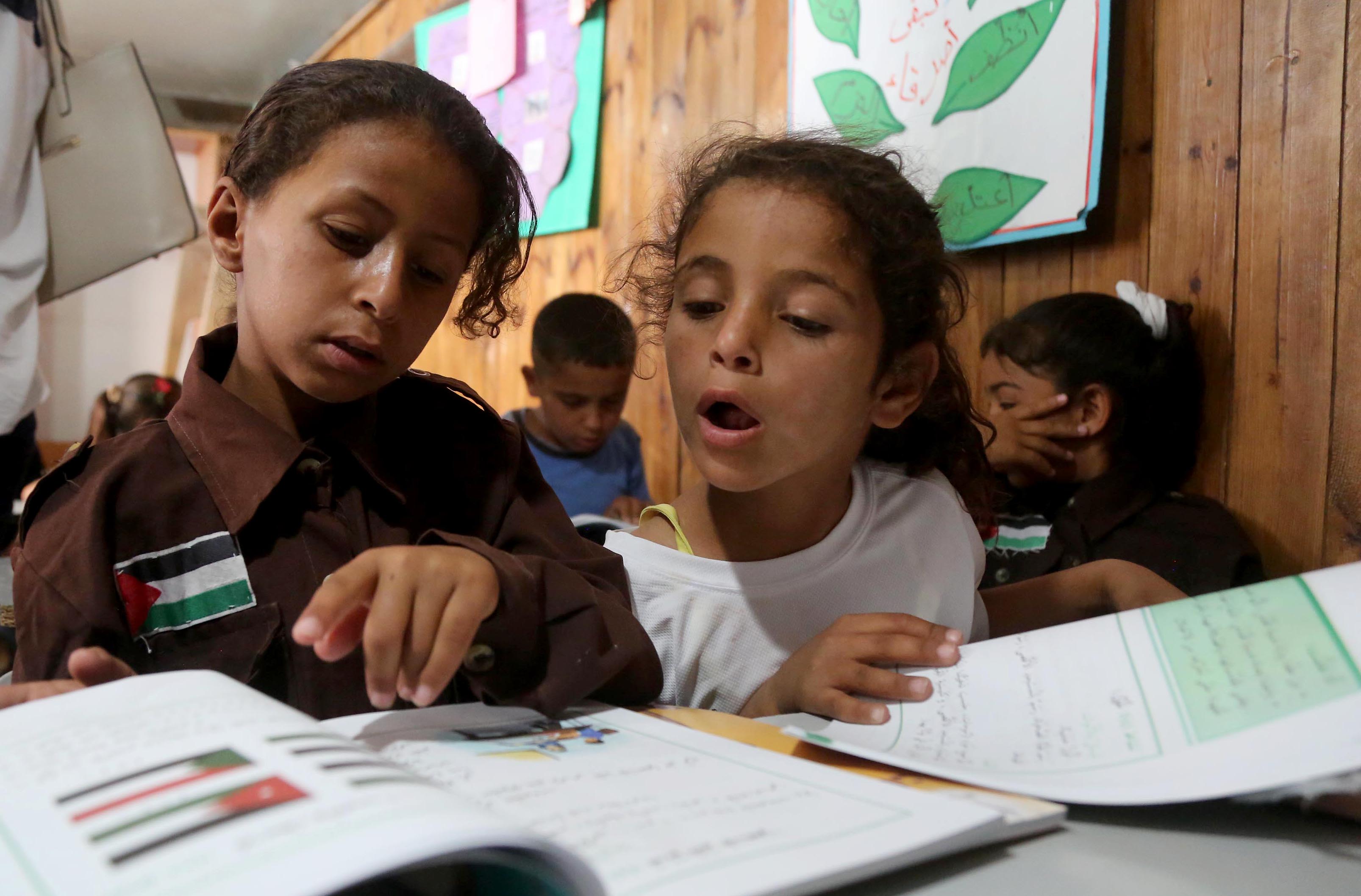 School year begins in the middle of Summer for Palestinian Children ...