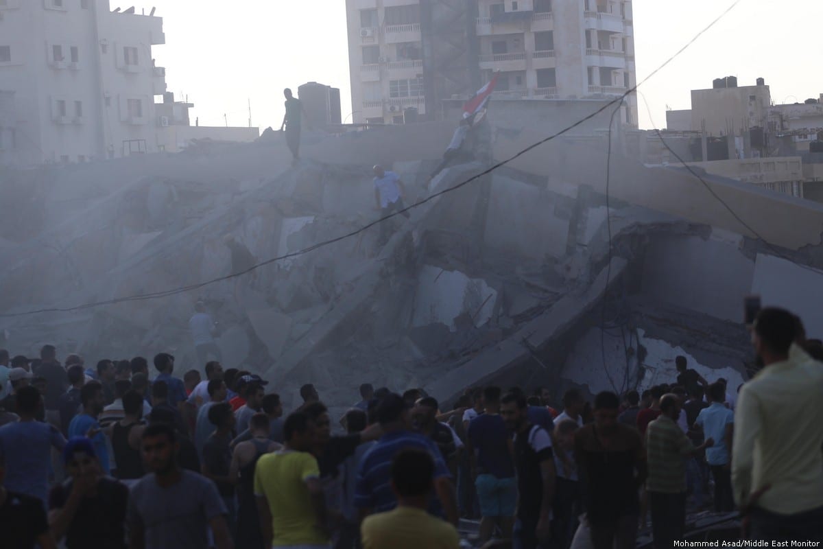 Israel destroys Gaza cultural centre, 18 injured – Middle East Monitor