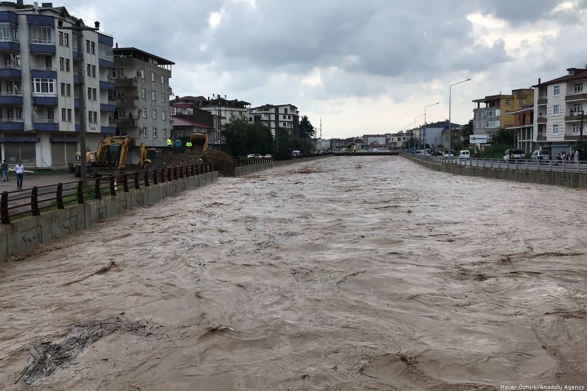 Heavy rain hits Turkey’s Ordu – Middle East Monitor