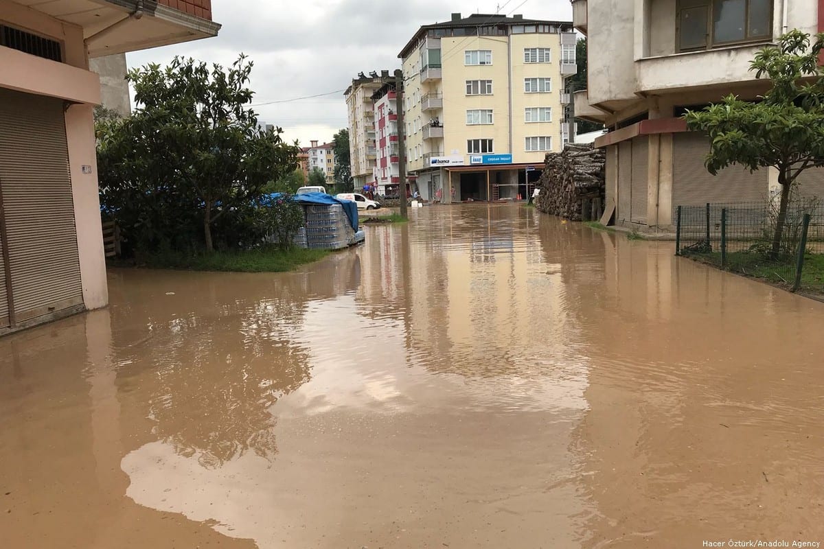 Heavy rain hits Turkey’s Ordu – Middle East Monitor