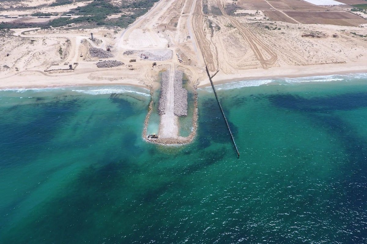 Revealed: first images of Israel’s sea barrier blockading Gaza – Middle ...