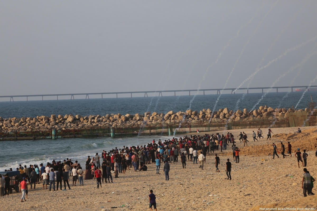 Israel shoots protesters against Gaza sea ‘buffer zone’ – Middle East ...