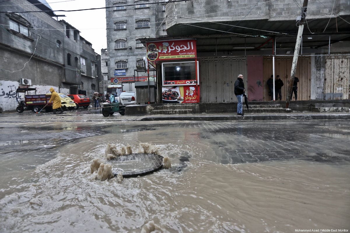 Heavy rainfall hits Gaza – Middle East Monitor