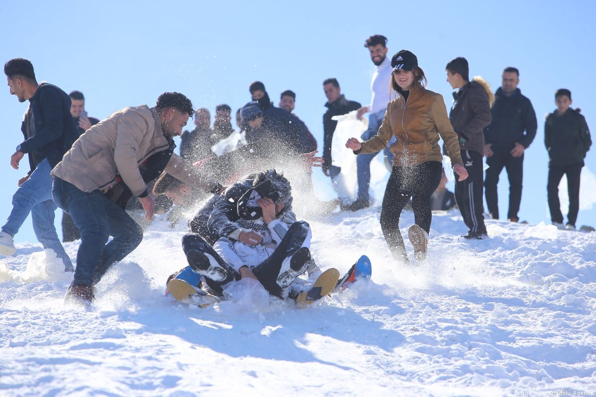 Dashing through the snow… – Middle East Monitor