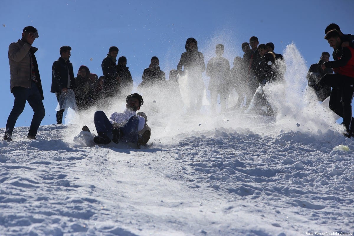 Dashing through the snow… – Middle East Monitor