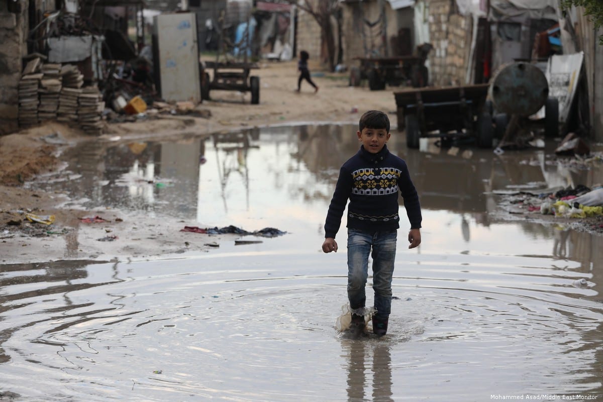 Winter hits already struggling Gaza refugees – Middle East Monitor