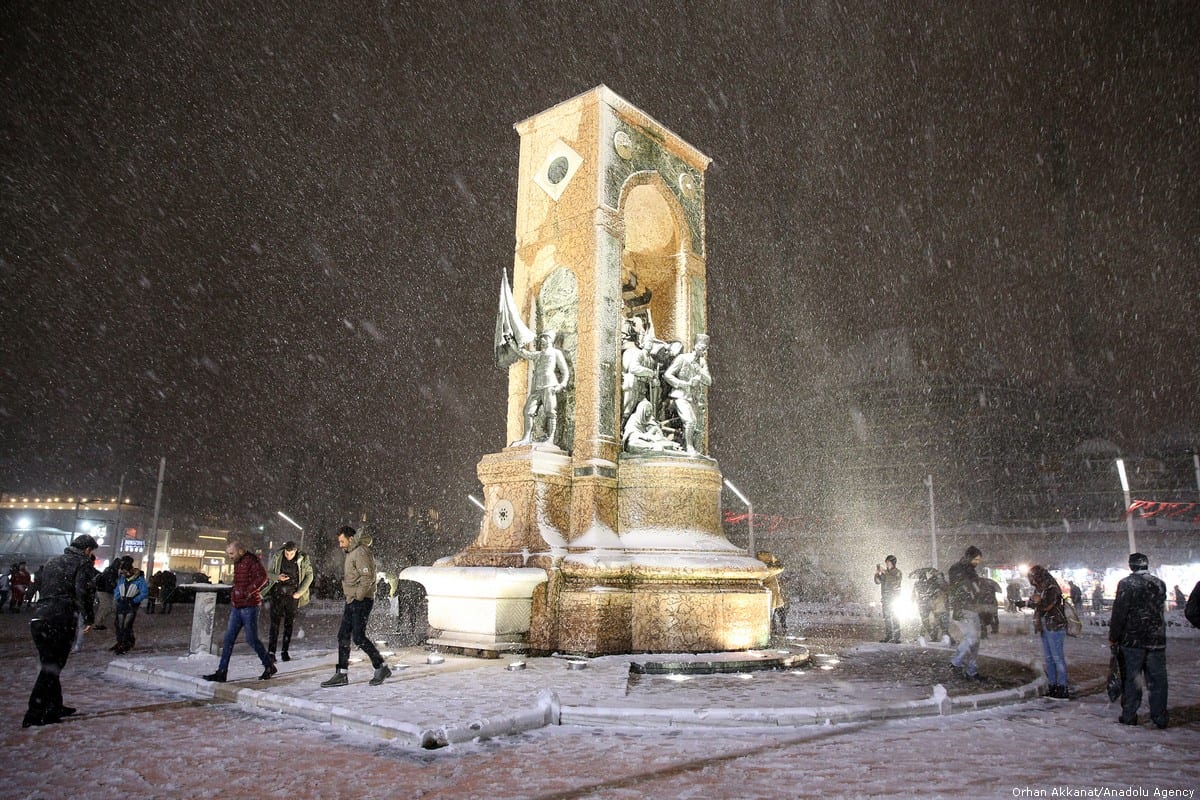 Snowing in Istanbul – Middle East Monitor