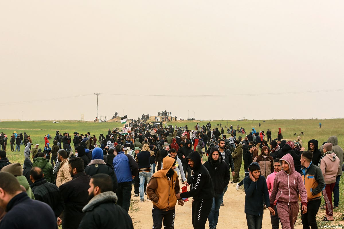 “Great March of Return” and “Palestinian Land Day” demonstrations ...