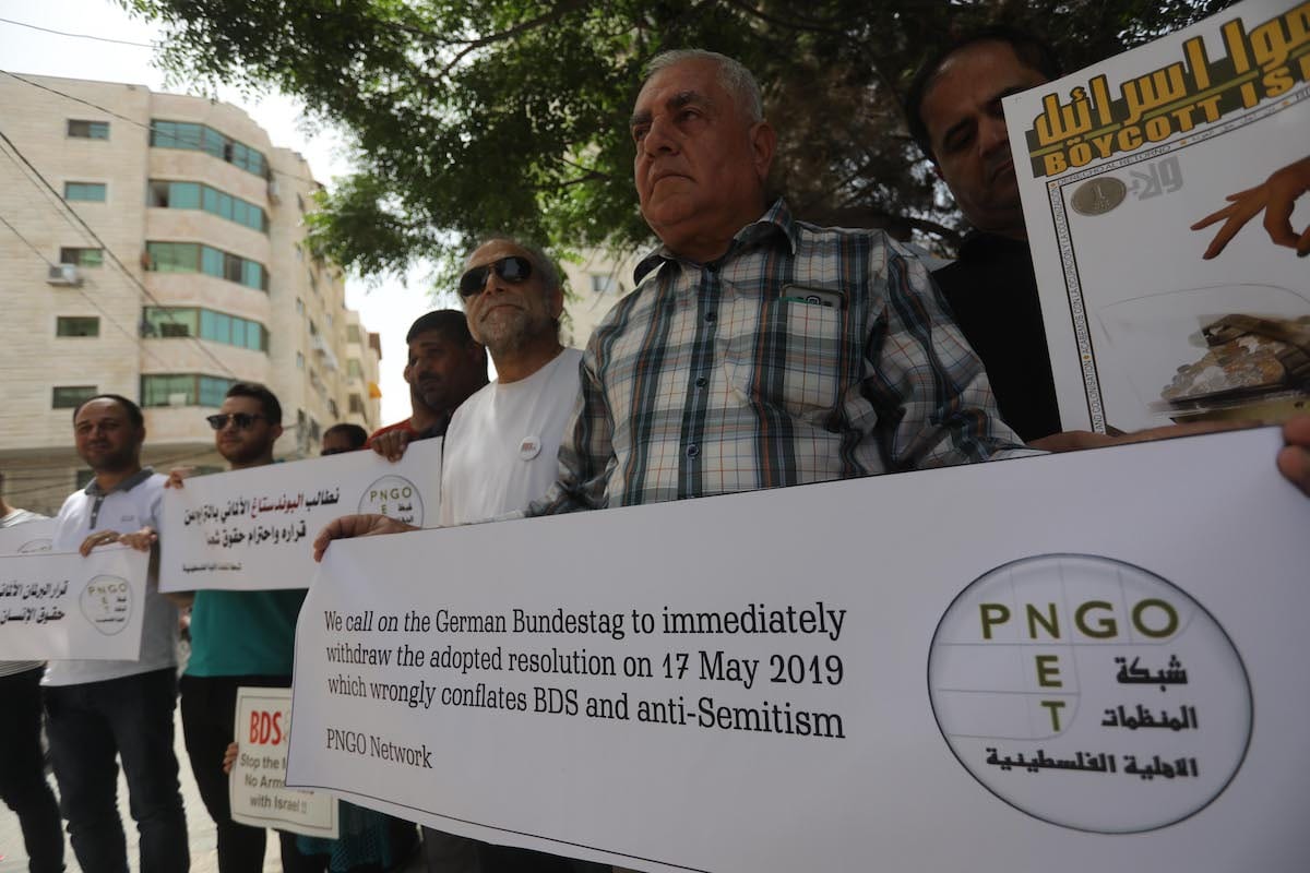 Palestine NGOs: German decision against BDS delegitimises peaceful ...